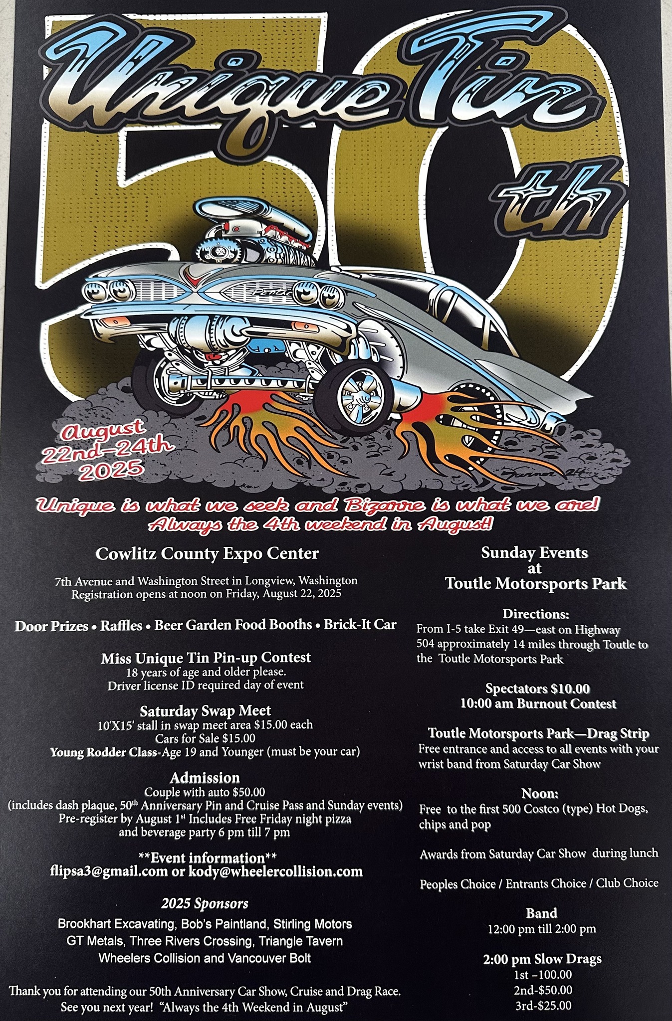 Unique Tin Car Show - Visit Mt St Helens